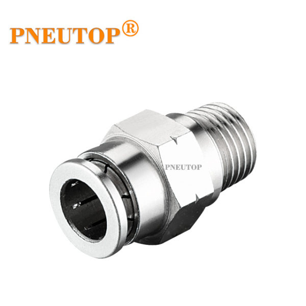 Wholesale Male Straight Nickel Plated Brass Push in Fittings MPC ...