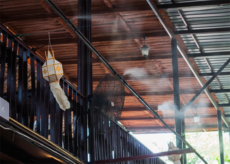 Principle of Landscape Water Mist System | PNEUTOP